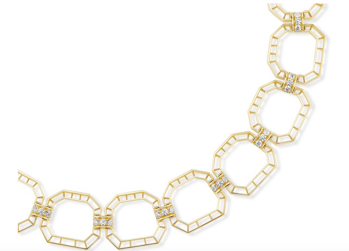 Skeleton Diamond Necklace – Gemella Jewels